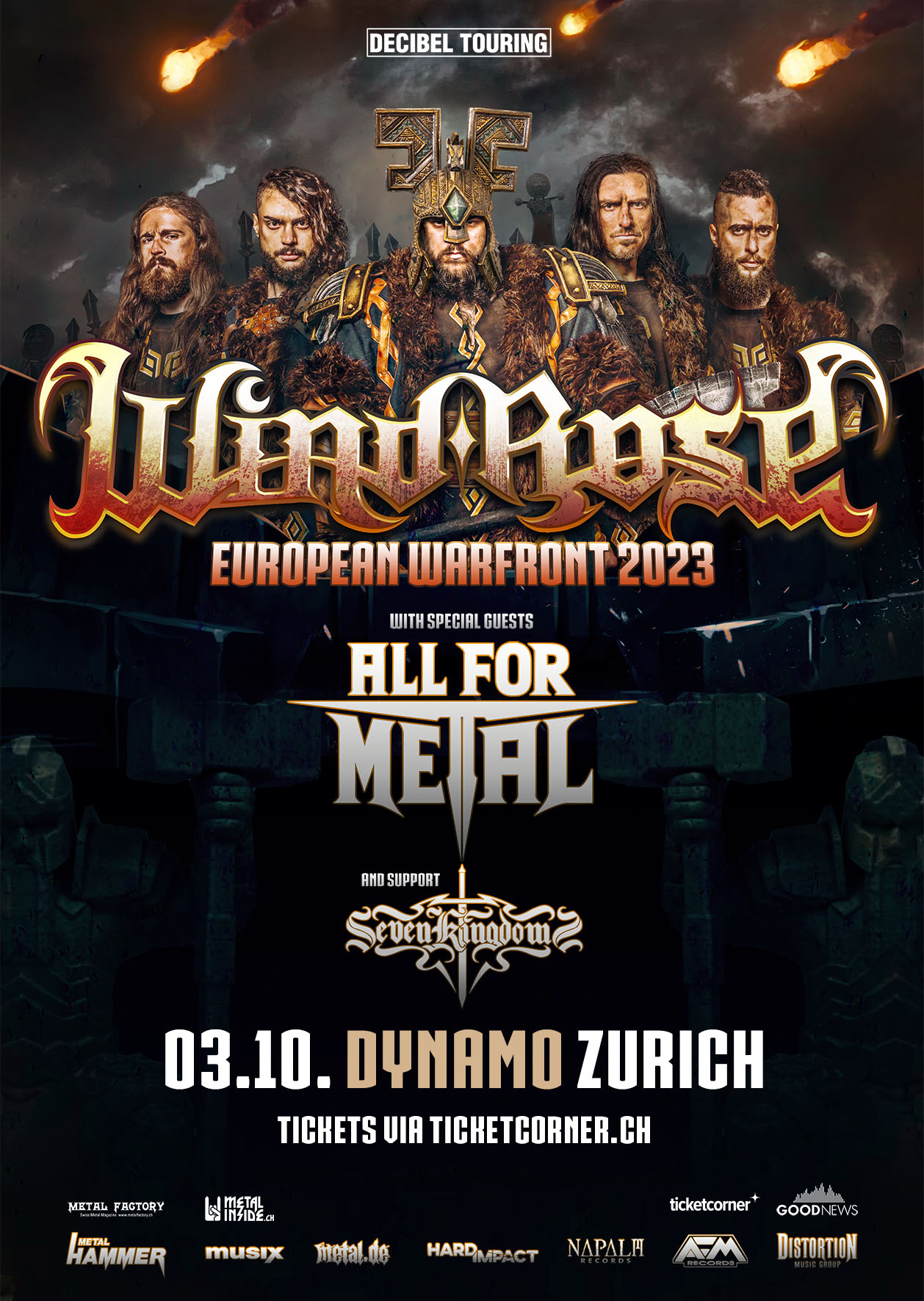 Wind Rose, All For Metal, Seven Kingdoms ϟ Metalinside