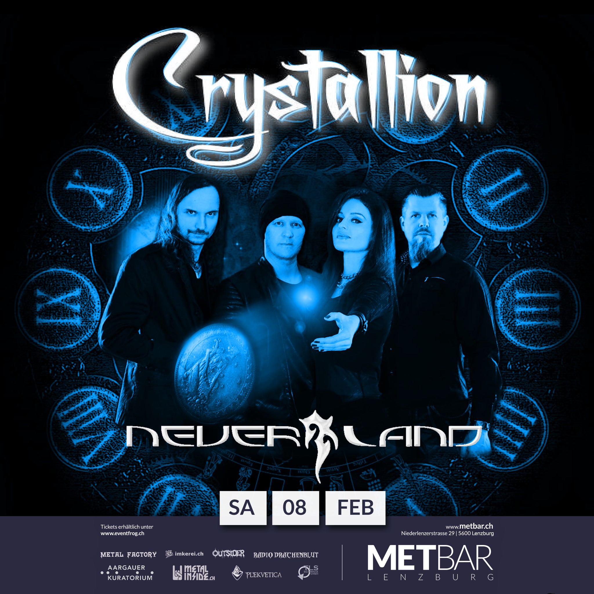 Crystallion, Neverland ϟ Metalinside